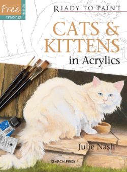 Learn How to Paint a Kitten step-by-step in acrylics