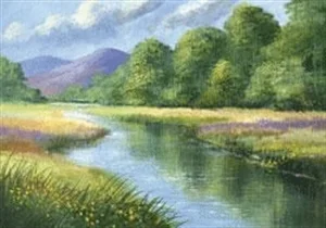 How to Paint a Tree using Acrylic Paints with Terry Harrison