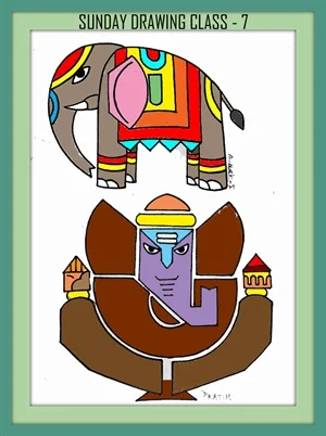 Sunday Drawing class-7