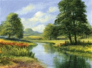 How to Paint a Tree using Acrylic Paints with Terry Harrison