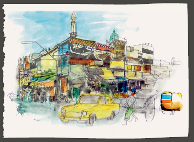 How to Create Quick and Lively Urban Scenes with Klaus Meier-Pauken