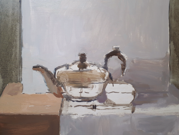 How to paint shiny objects