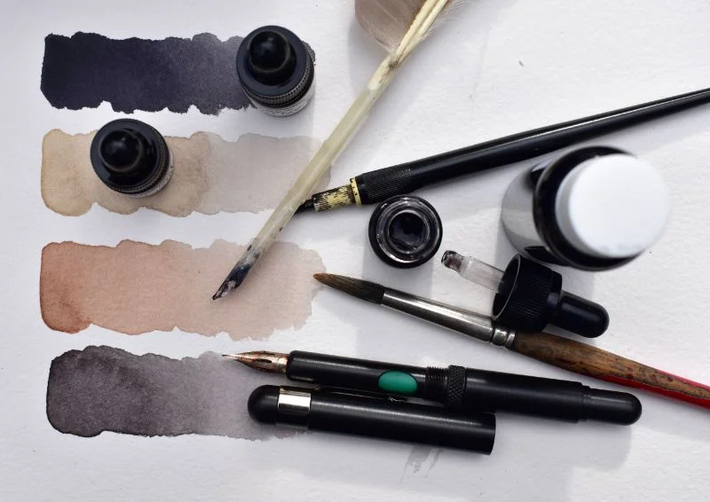 A short guide to making your own historical inks