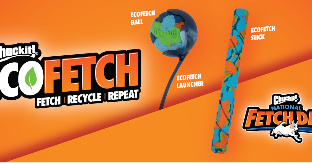 Chuckit! Introduces Eco Fetch toy range - Pet Product Marketing