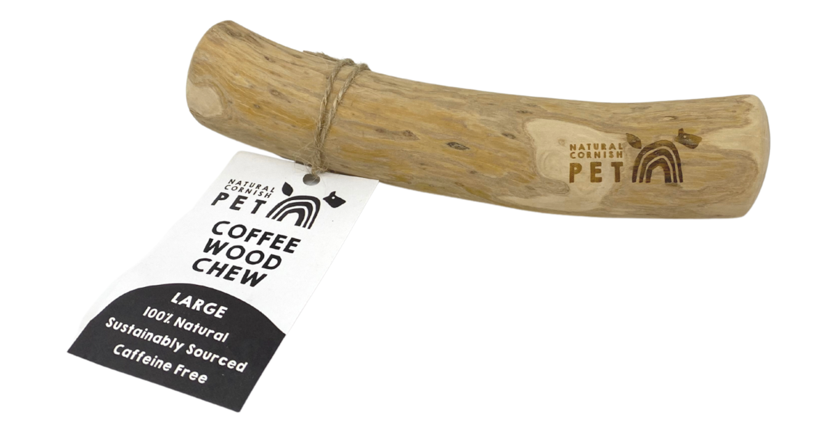 Natural Cornish Pet launches coffee wood chews - Pet Product Marketing