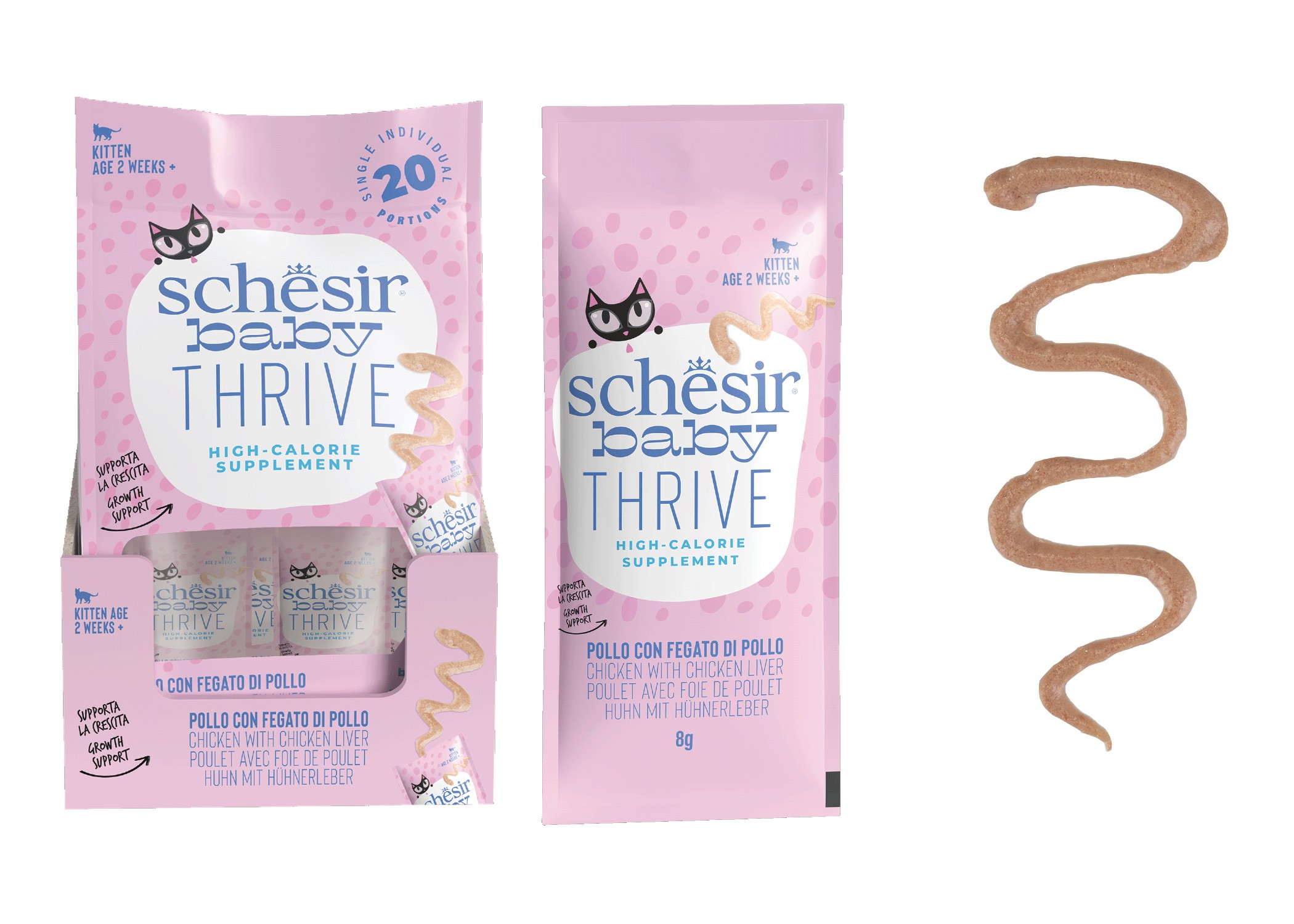 Schesir Baby Thrive - Pet Product Marketing