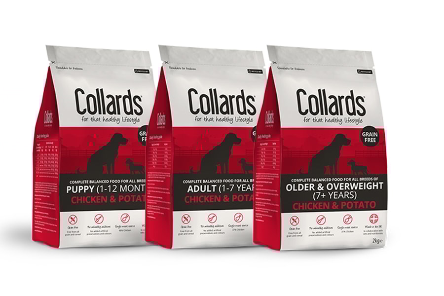 Kennelpak extend Collards Grain Free range of food - Pet Product Marketing