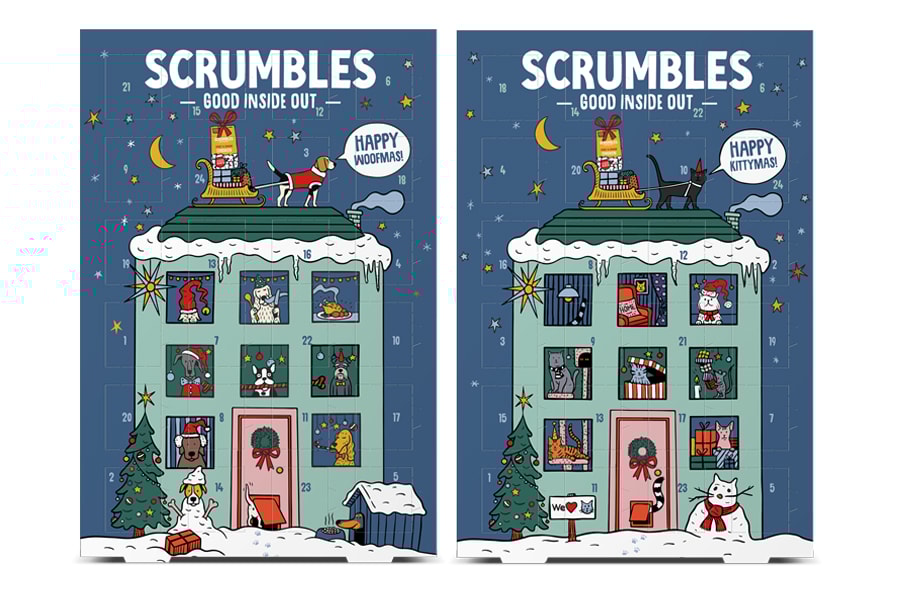 Scrumbles sell-out cat and dog Advent Calendars are back for 2022 ...