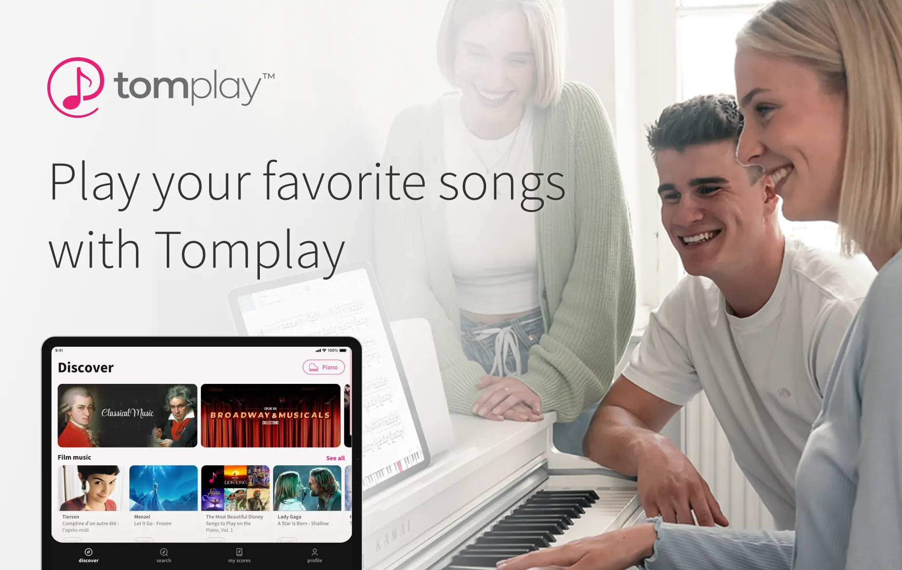 Kawai extends partnership with Tomplay to North America and Oceania | Pianist