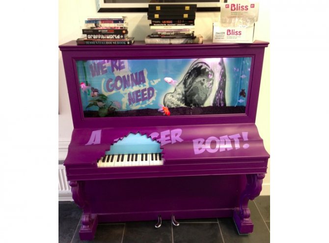 Piano fish tank hits the right note - Practical Fishkeeping