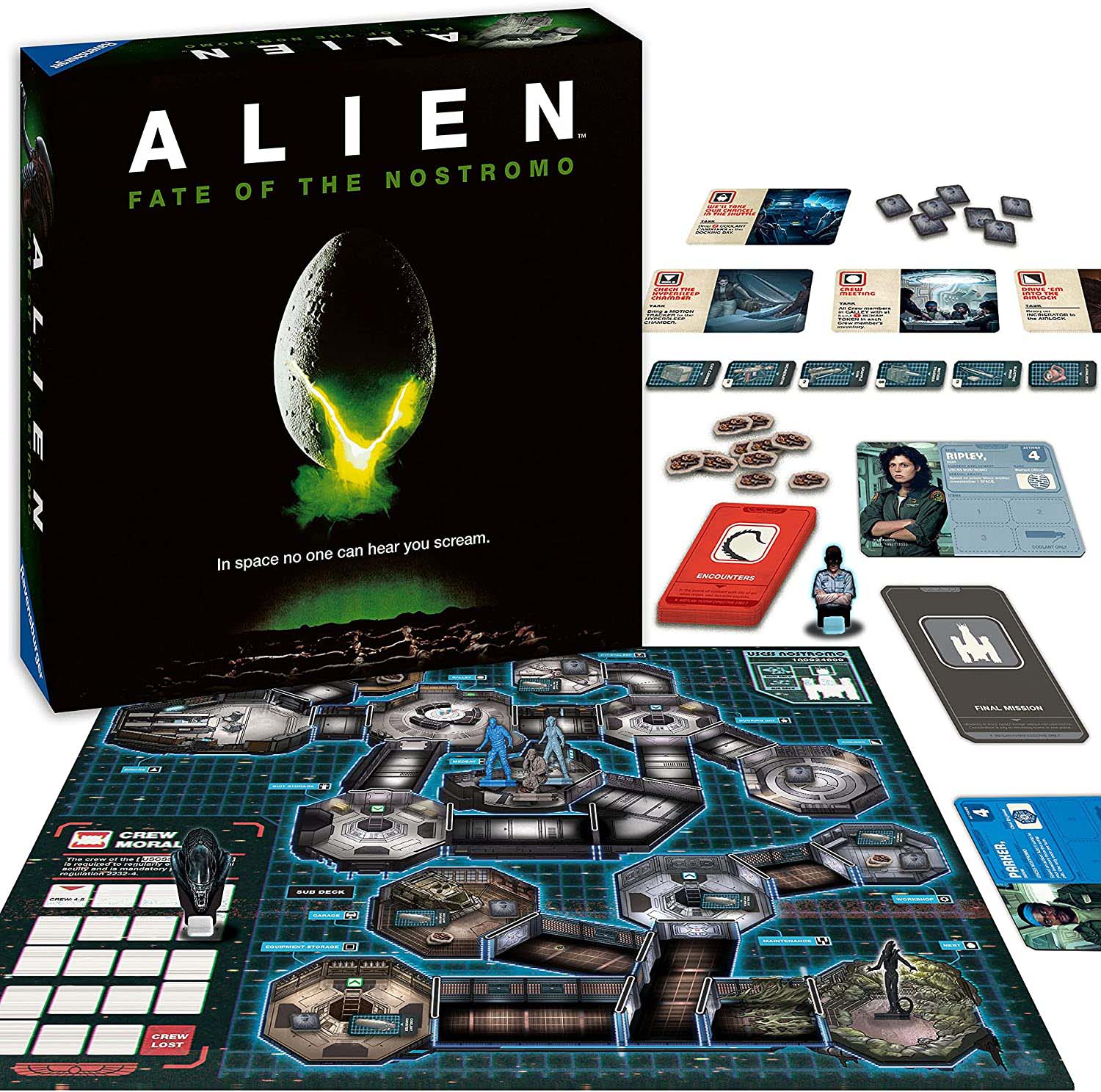 Tabletop Gaming - Alien: Fate of Nostromo Review