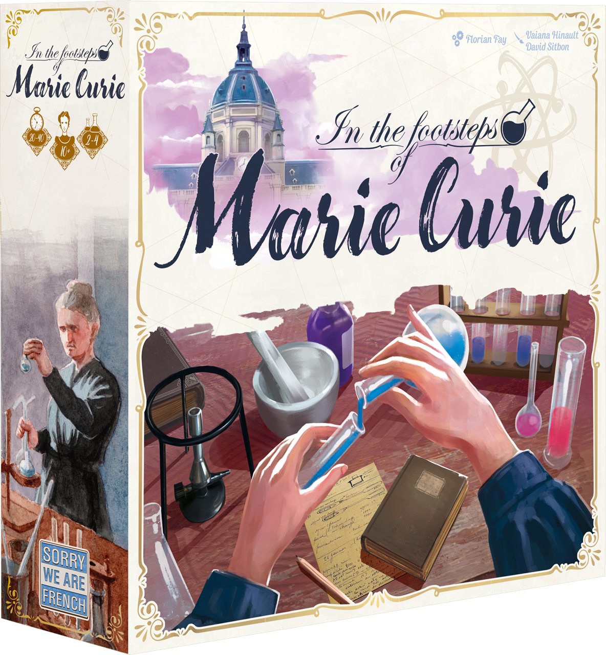 Tabletop Gaming - In the Footsteps of Marie Curie Board Game Review