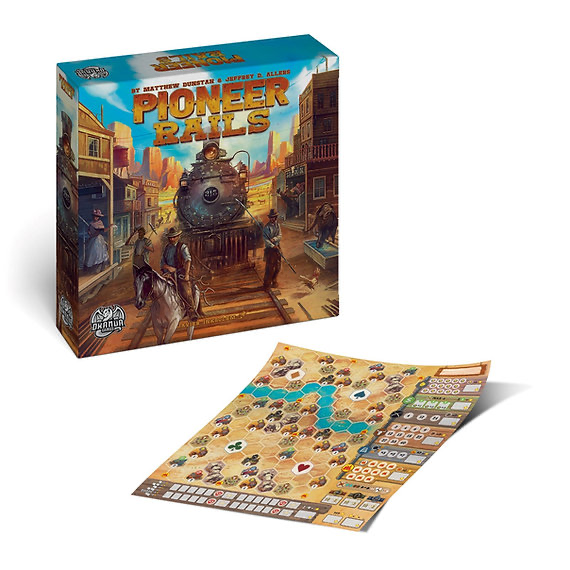 Tabletop Gaming - Pioneer Rails Board Game Review