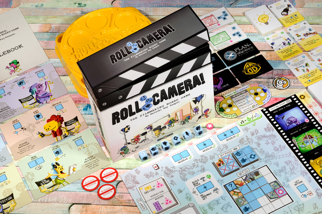 Roll Camera and the B-Movie Expansion Board Game Review - Tabletop Gaming