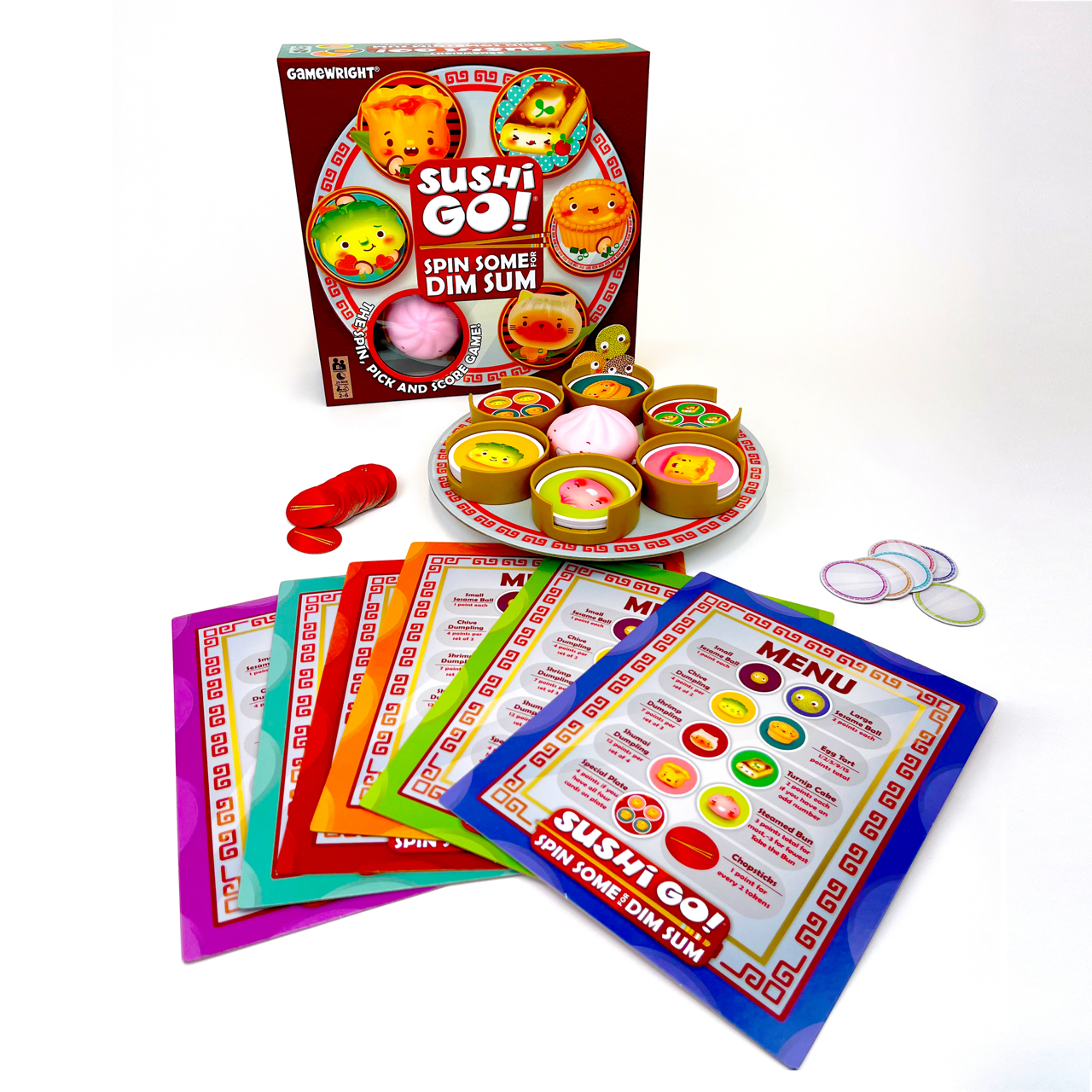Sushi Go! Spin Some for Dim Sum Game Review - Tabletop Gaming