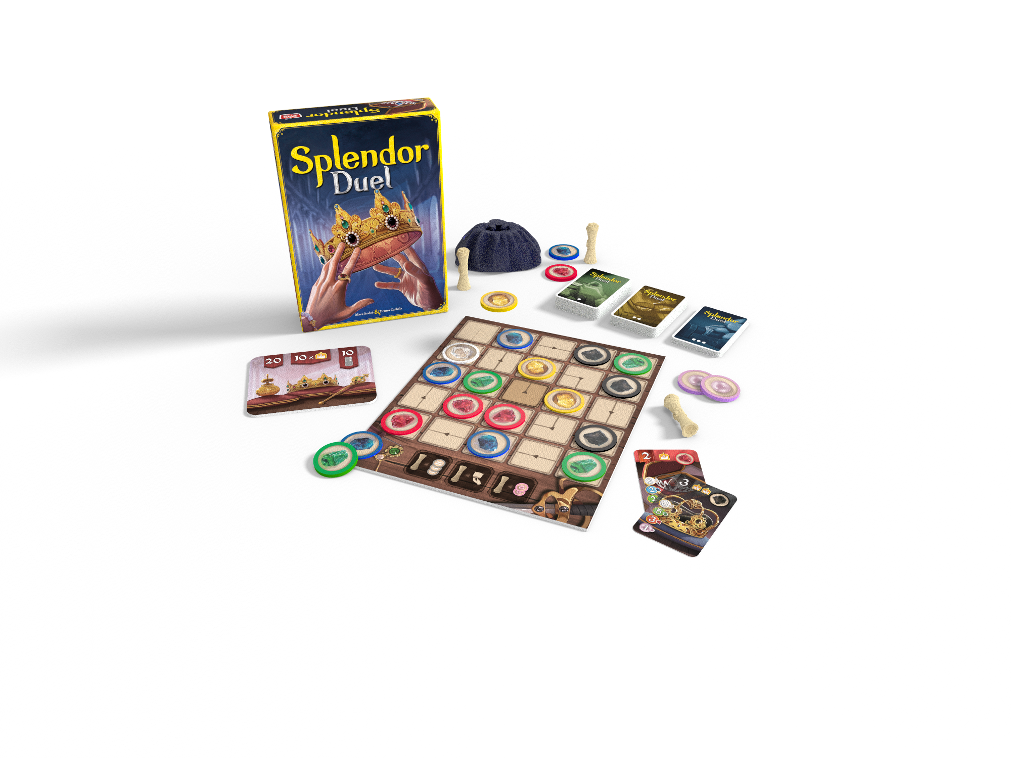 Splendor Duel Board Game Review - Tabletop Gaming