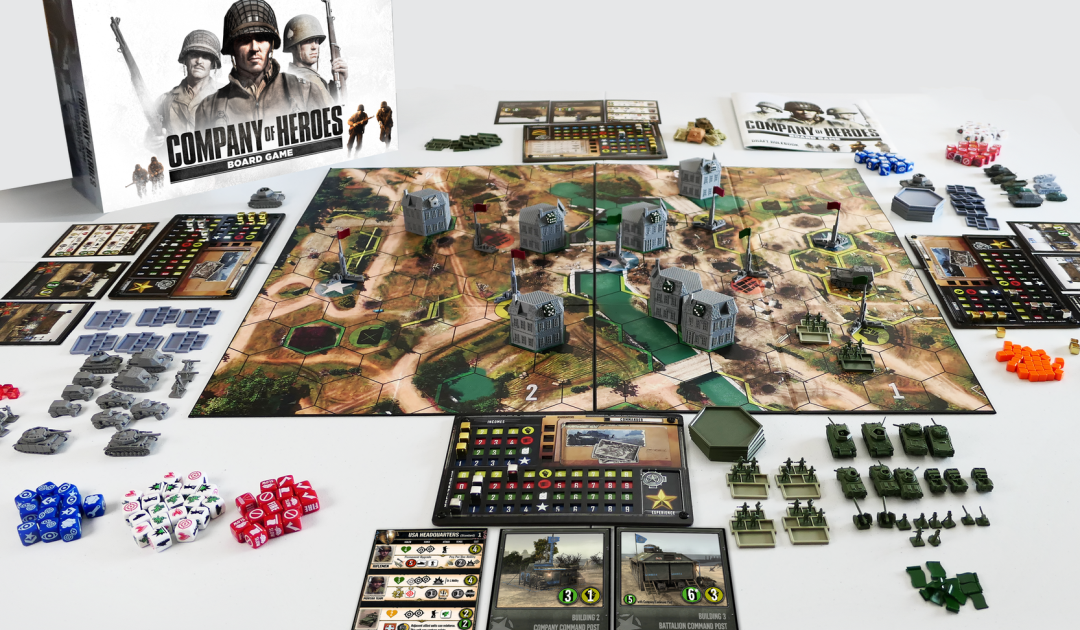 WWII RTS Company of Heroes gets a board game from Mech Command makers ...
