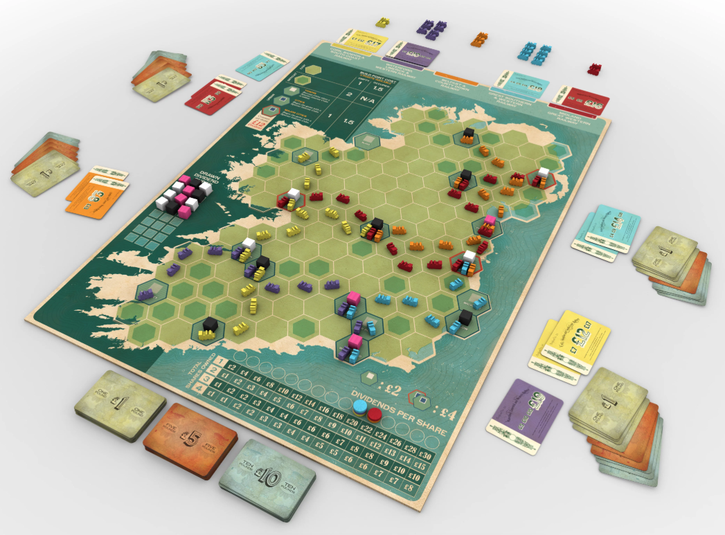 Iron Rail train game series begins its journey with Irish Gauge this ...