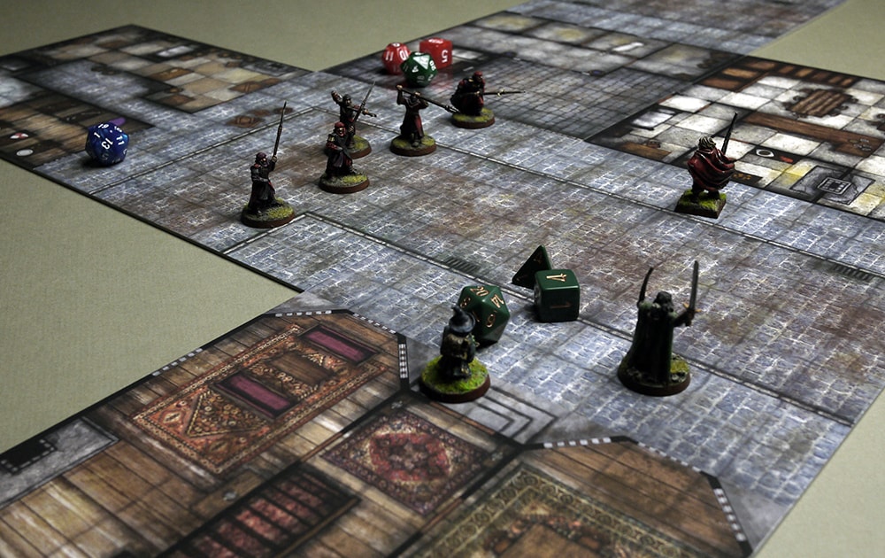 Adventure Realm RPG map tiles: Town and Wilderness accessory review ...