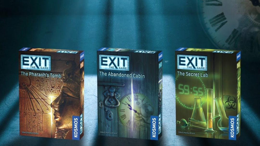 Exit: The Game escape room trilogy to arrive in May - Tabletop Gaming