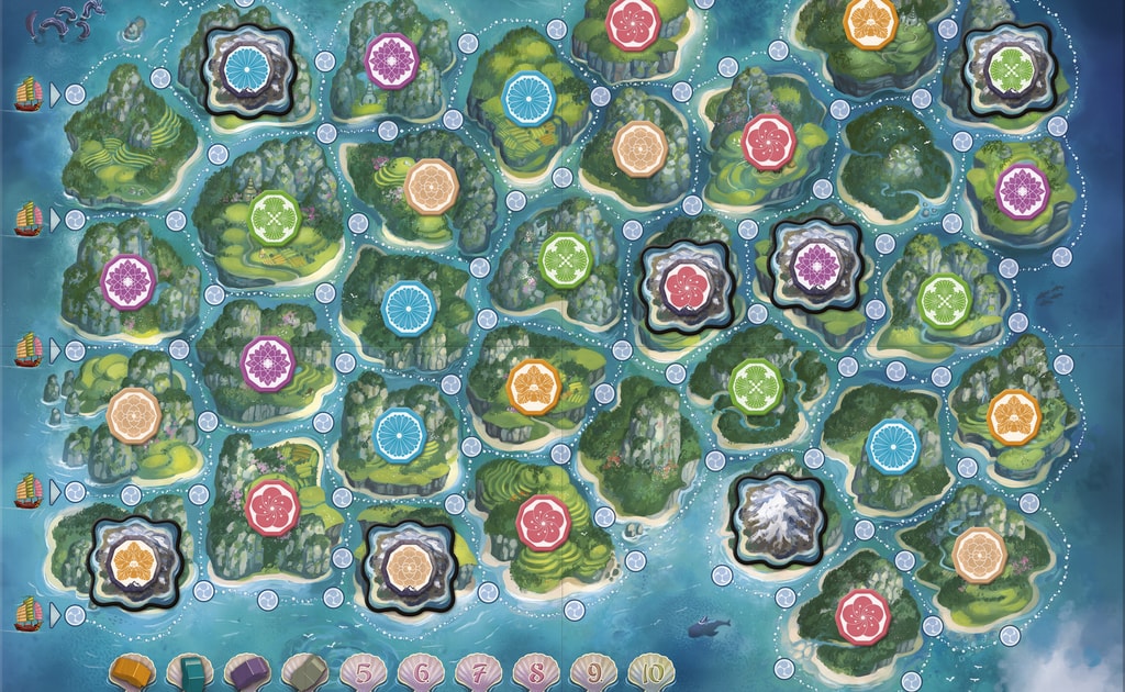 Gorgeous tile-placer Yamatai, co-designed by Five Tribes creator, out ...