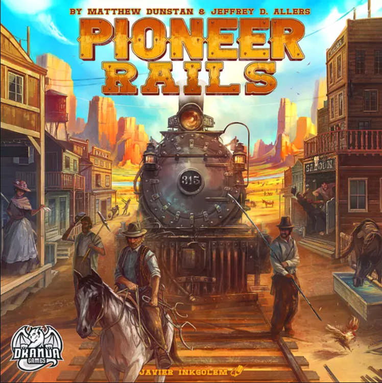 Tabletop Gaming - Pioneer Rails Board Game Review