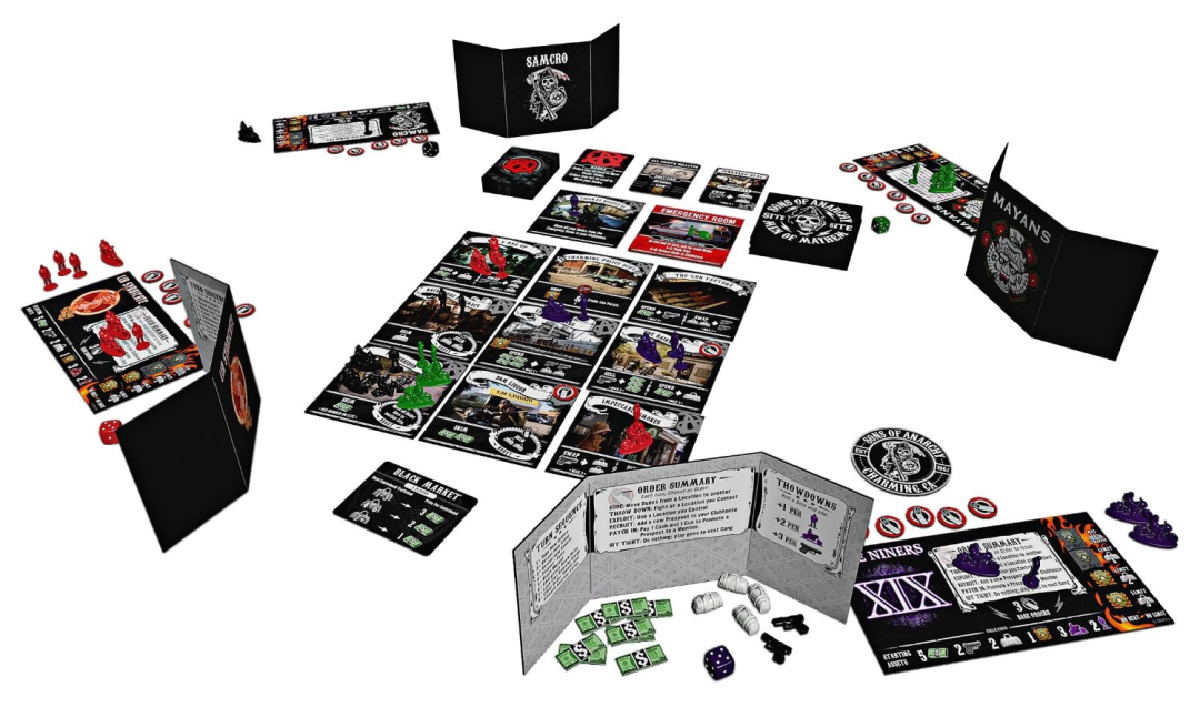 Sons of Anarchy Board Game review - Tabletop Gaming