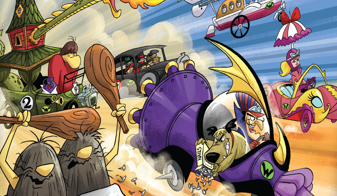 Whirl your wheels with Dick Dastardly and Muttley in the Wacky Races ...