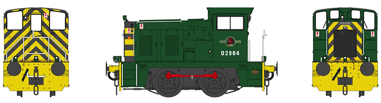 Heljan Class 02 for 'O': artwork revealed - World Of Railways