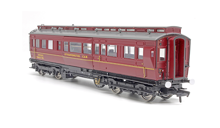 Rails Dynamometer car in maroon – first look - World Of Railways