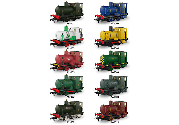 New OO Gauge Andrew Barclay 0-4-0 Fireless locomotive - World Of Railways