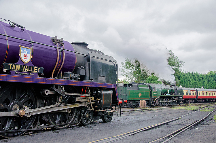 Purple steam locomotive named for Jubilee - World Of Railways