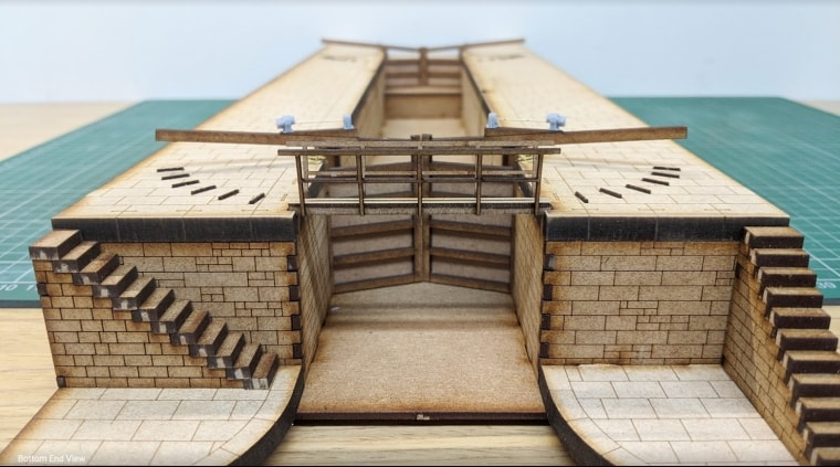 JSModels Announces New Canal Lock Kit - World Of Railways