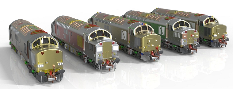 Accurascale show new images of their forthcoming Class 37 - World Of ...