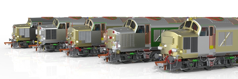 Accurascale show new images of their forthcoming Class 37 - World Of ...