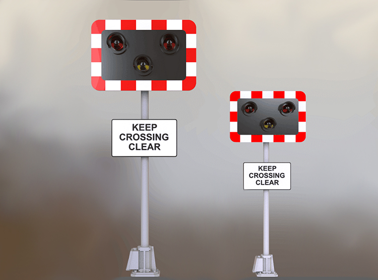 New animated crossing signs for 'N' and 'OO' - World Of Railways