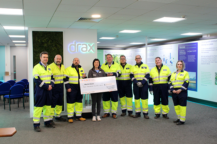 Revolution and Rails donate to Drax charity - World Of Railways