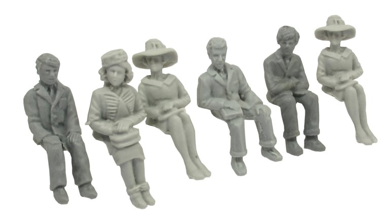 7mm scale seated figures from Northumbrian Painting Services - World Of ...