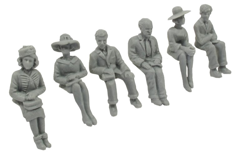 7mm scale seated figures from Northumbrian Painting Services - World Of ...