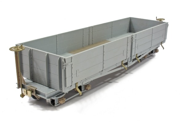 Building a 16mm scale Slater's War Department Railway D Type wagon ...