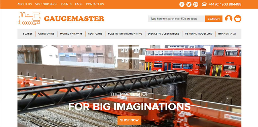 Gaugemaster launches new website - World Of Railways