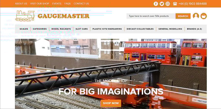 Gaugemaster launches new website - World Of Railways
