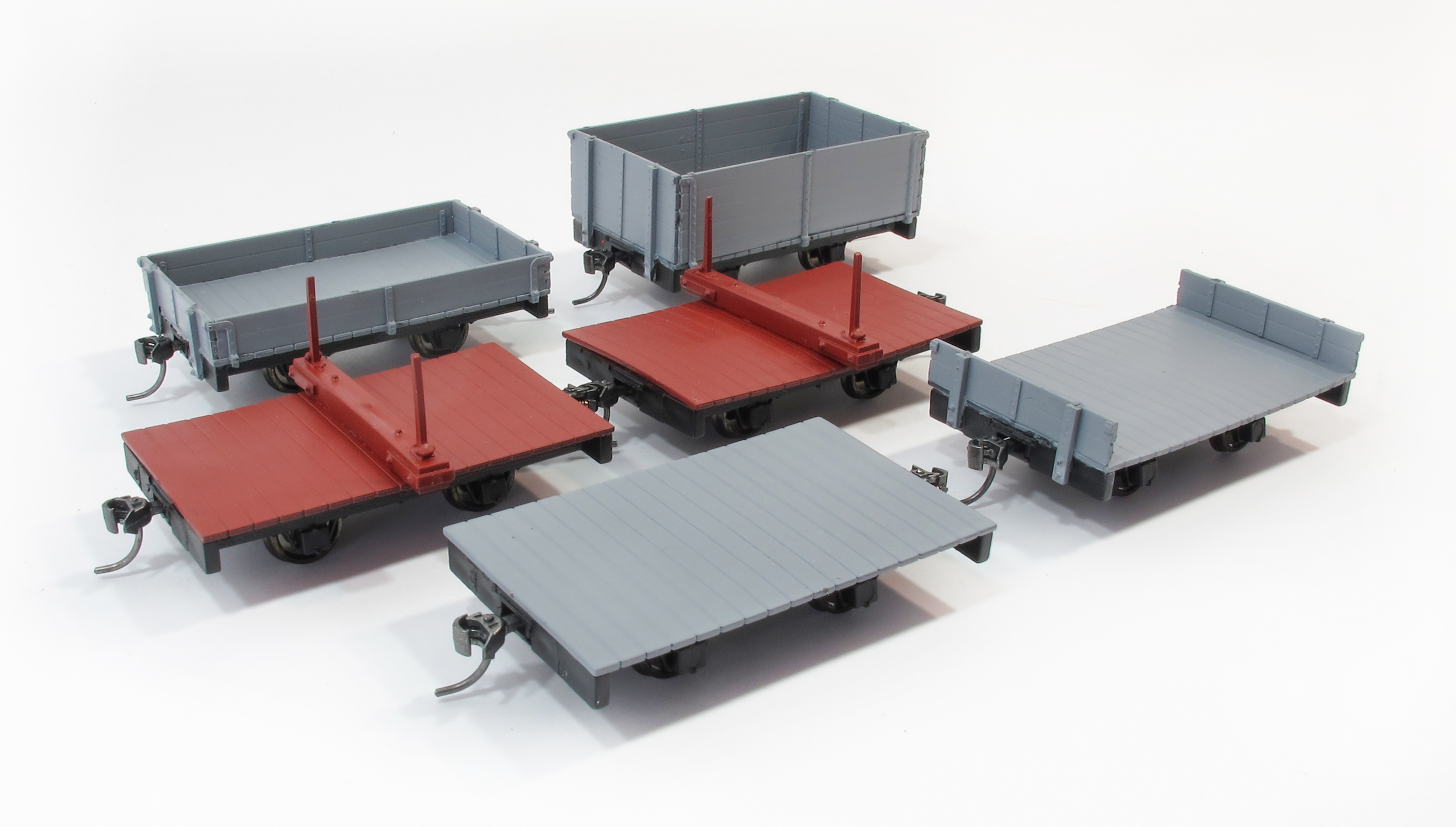 New O16.6/On30 ready to run wagons from Haskell - World Of Railways