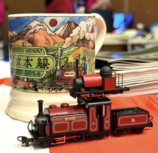 First view of Kato 009 loco "Oscar" - World Of Railways