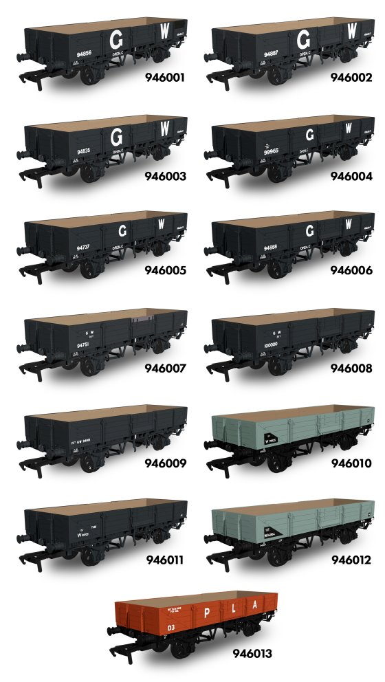 Rapido Trains announce a OO Gauge GWR Dia. O19 Open C ‘Tube’ wagon ...