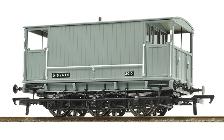 Rapido Trains SECR six-wheel brake van - World Of Railways