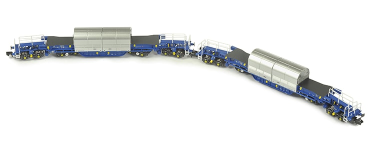 Revolution Trains KUA nuclear flask wagons - World Of Railways