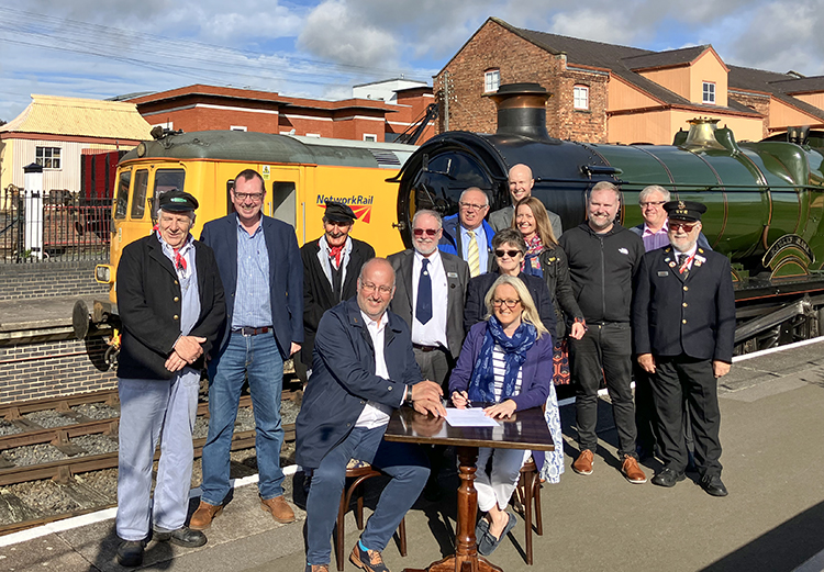 Ground-breaking partnership for SVR and Network Rail - World Of Railways