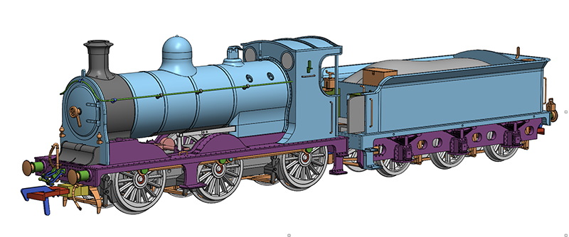NEWS: Rails of Sheffield Caledonian 812 - first CAD images - World Of ...
