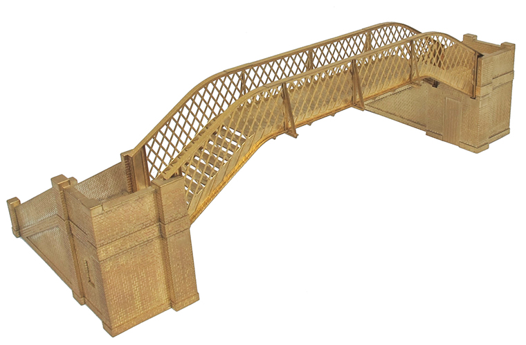New OO scale lattice footbridge kit from Severn Models - World Of Railways